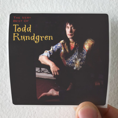 Todd Rundgren The Very Best Of Todd Rundgren Album Cover Sticker