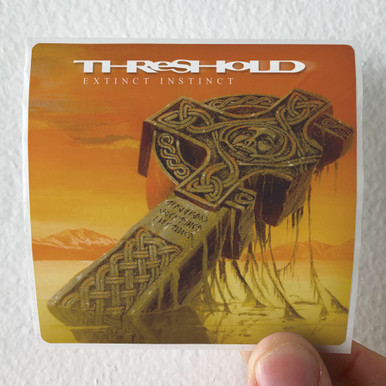 Threshold Extinct Instinct Album Cover Sticker