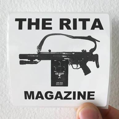 The Rita Magazine Album Cover Sticker
