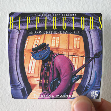The Rippingtons Welcome To The St James Club Album Cover Sticker
