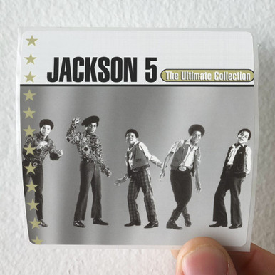 The Jackson 5 The Ultimate Collection Album Cover Sticker
