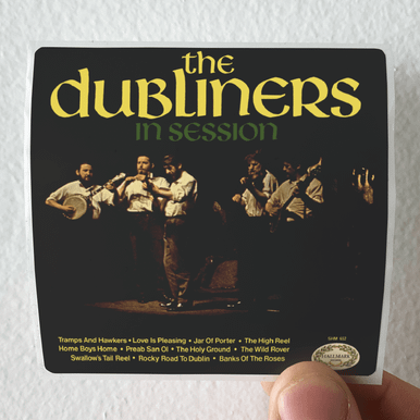 The Dubliners In Session Album Cover Sticker
