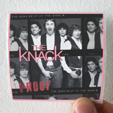 The Knack Proof The Very Best Of The Knack Album Cover Sticker
