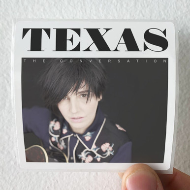 Texas The Conversation Album Cover Sticker