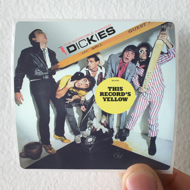 The Dickies The Incredible Shrinking Dickies Album Cover Sticker