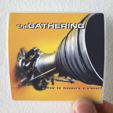 The Gathering How To Measure A Planet Album Cover Sticker