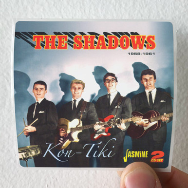 The Shadows Kon Tiki De Beste 1960 1980 Album Cover Sticker