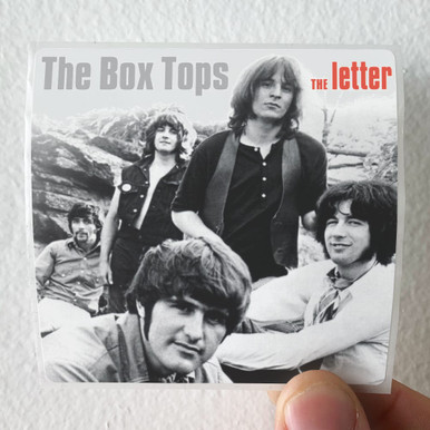 The Box Tops The Letter Album Cover Sticker