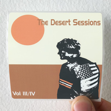 The Desert Sessions Desert Sessions Volumes 3 4 Album Cover Sticker
