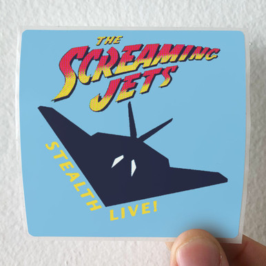 The Screaming Jets Stealth Album Cover Sticker
