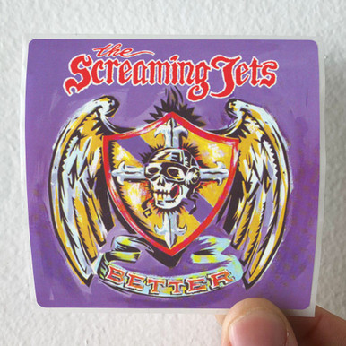 The Screaming Jets Better Album Cover Sticker