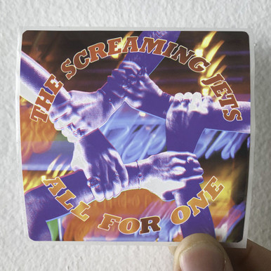 The Screaming Jets All For One Album Cover Sticker