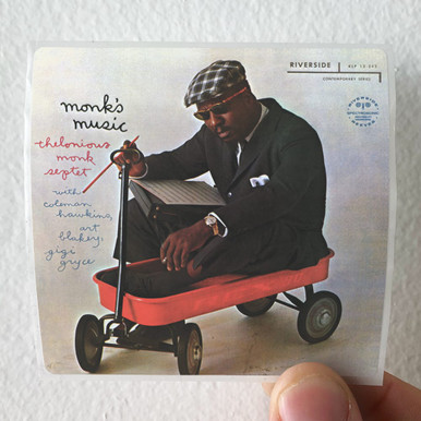 Thelonious Monk Monks Music Album Cover Sticker