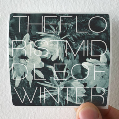 The Florist Middle Of Winter Album Cover Sticker