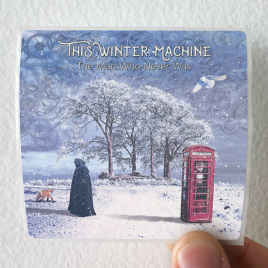 This Winter Machine The Man Who Never Was Album Cover Sticker