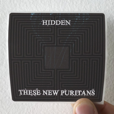 These New Puritans Hidden Album Cover Sticker
