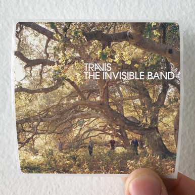 Travis The Invisible Band Album Cover Sticker