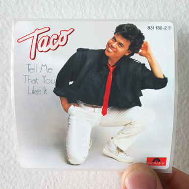Taco Tell Me That You Like It Album Cover Sticker