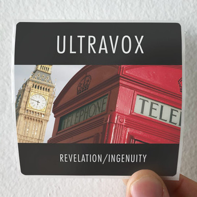 Ultravox Revelation Ingenuity Album Cover Sticker
