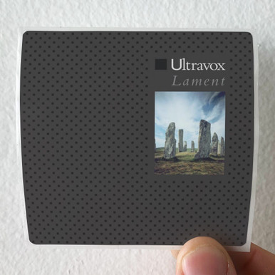 Ultravox Lament Album Cover Sticker