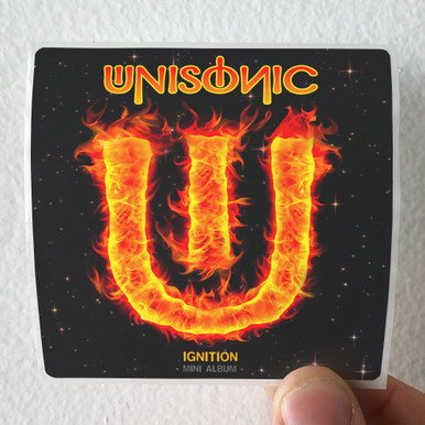 Unisonic Ignition Album Cover Sticker