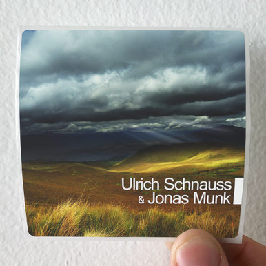 Ulrich Schnauss Ulrich Schnauss Jonas Munk Album Cover Sticker