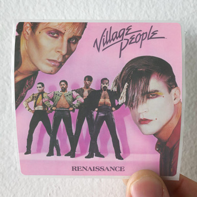 Village People Renaissance Album Cover Sticker