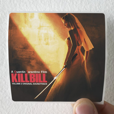Various Artists Kill Bill Vol 2 Original Soundtrack Album Cover Sticker