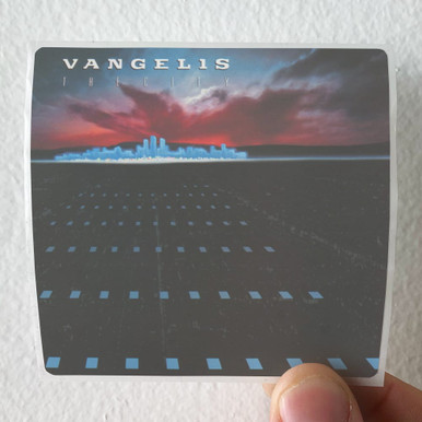 Vangelis The City 1 Album Cover Sticker