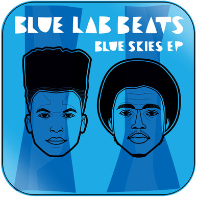 Blue Lab Beats Xover Album Cover Sticker Album Cover Sticker