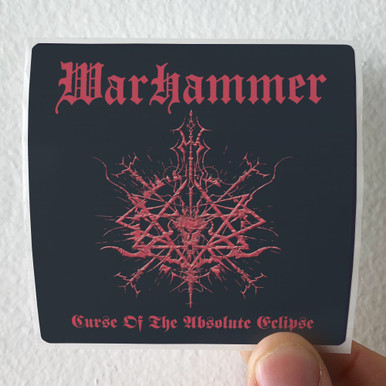 Warhammer Curse Of The Absolute Eclipse Album Cover Sticker
