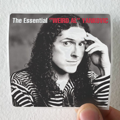 Weird Al Yankovic The Essential Weird Al Yankovic Album Cover Sticker