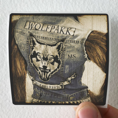 Wolfpakk Wolves Reign Album Cover Sticker