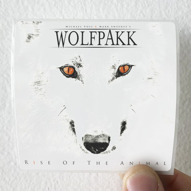 Wolfpakk Rise Of The Animal Album Cover Sticker