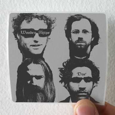 Wooden Shjips Dos Album Cover Sticker