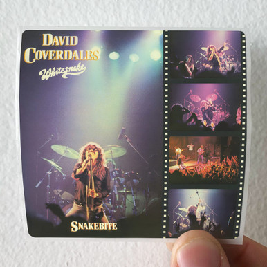 Whitesnake Snakebite Album Cover Sticker