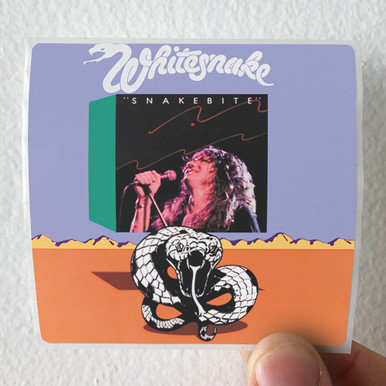 Whitesnake Snakebite 1 Album Cover Sticker
