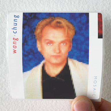 Wang Chung Mosaic 1 Album Cover Sticker