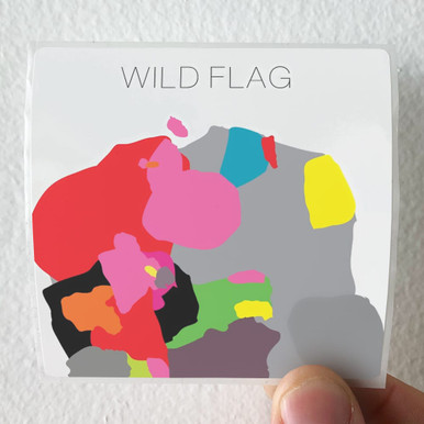 Wild Flag Wild Flag Album Cover Sticker