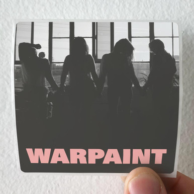 Warpaint Heads Up Album Cover Sticker