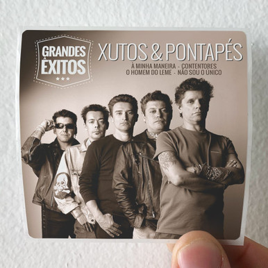 Xutos and Pontapes Grandes Xitos Album Cover Sticker