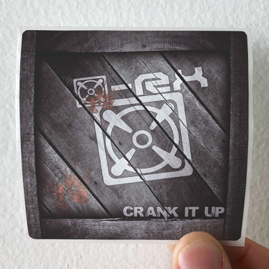 X-Rx Crank It Up Album Cover Sticker