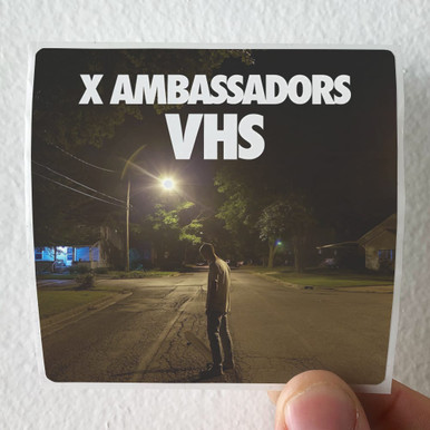 X Ambassadors Vhs Album Cover Sticker