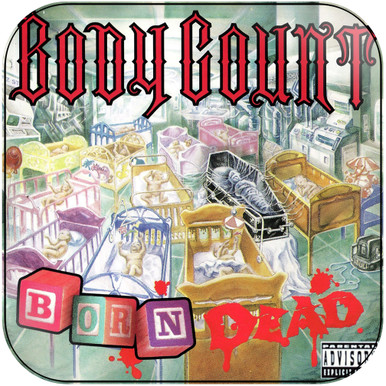 Body Count Born Dead-2 Album Cover Sticker Album Cover Sticker