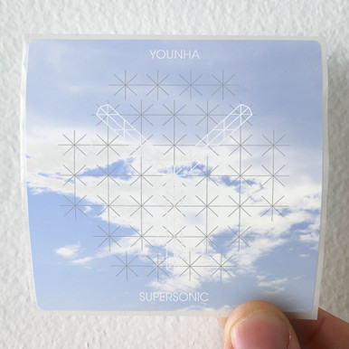 Younha Supersonic Album Cover Sticker