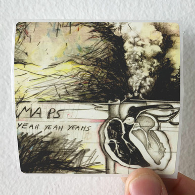 Yeah Yeah Yeahs Maps Album Cover Sticker