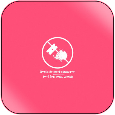 Bomb the Music Industry Scrambles Album Cover Sticker Album Cover Sticker