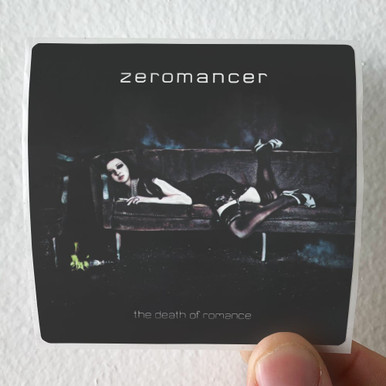 Zeromancer The Death Of Romance Album Cover Sticker
