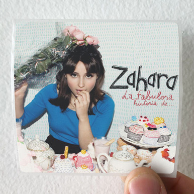 Zahara La Fabulosa Historia De Album Cover Sticker