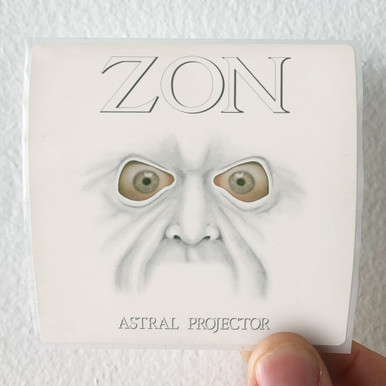 Zon Astral Projector Album Cover Sticker